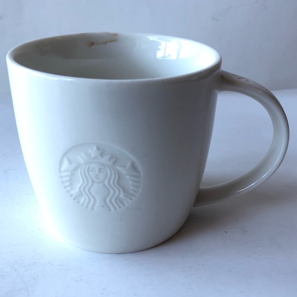 Starbucks | Dining | Starbucks Small Short Coffee Cup White | Poshmark